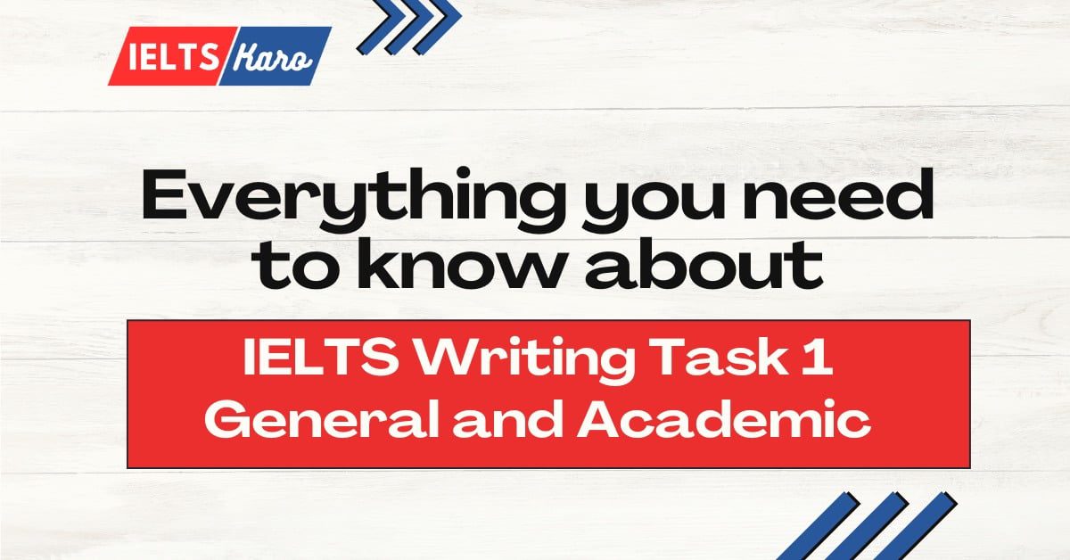 IELTS Writing Task 1 - IELTS Karo